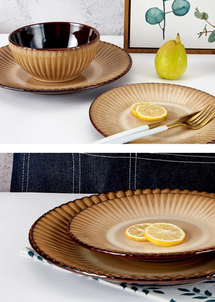 Modern Simple Ceramic Dishware Set Wholesale - GC Porcelain